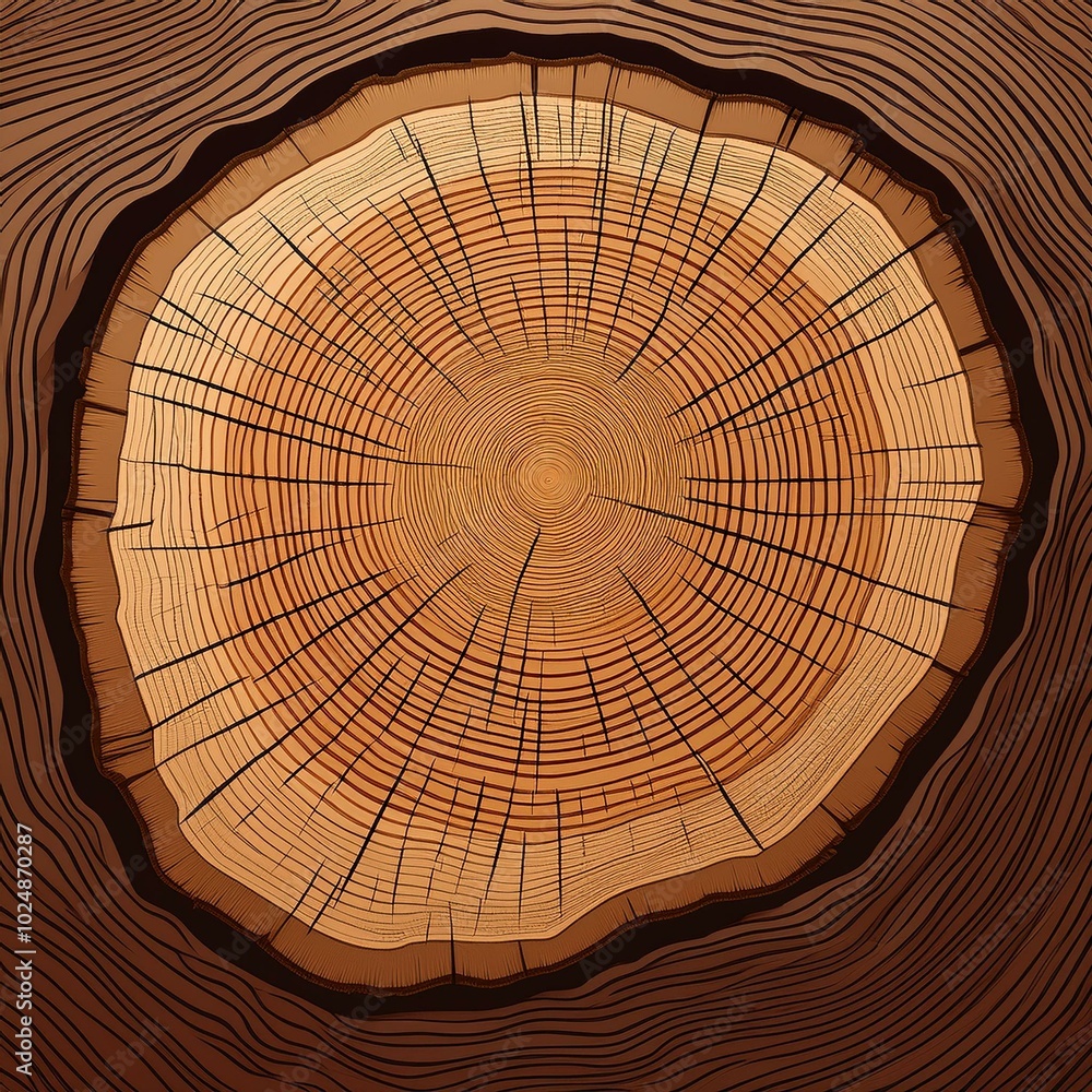 annual ring background vertical picture cross section annual rings of a ...