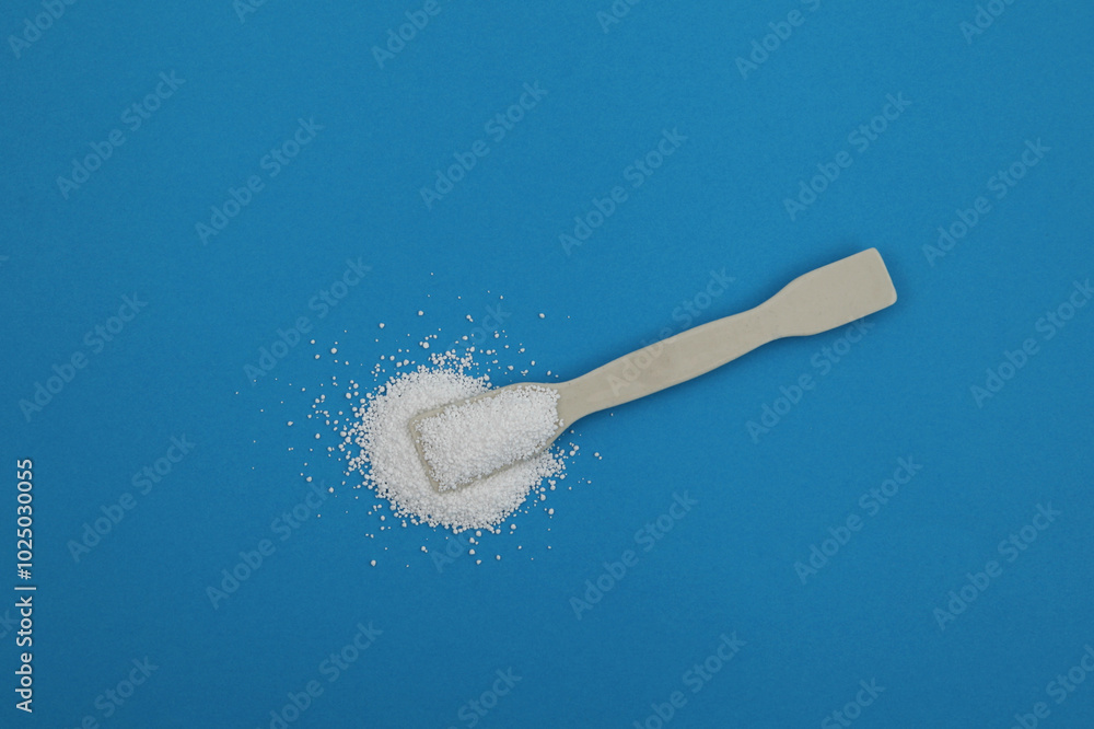 Sodium percarbonate powder or sodium carbonate peroxide on ceramic ...