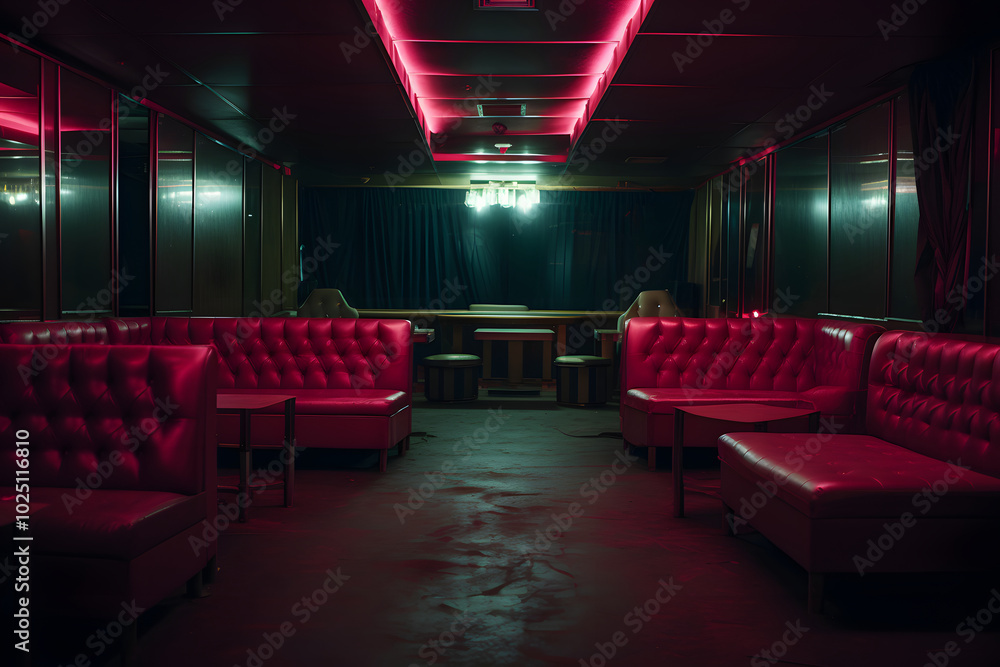 photo of a empty strip club, strip club interior photo Stock Photo ...
