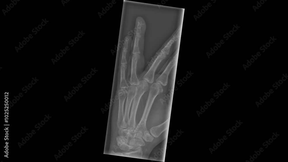 MRI scans set stop motion loop, human bones and joints, body, neck ...