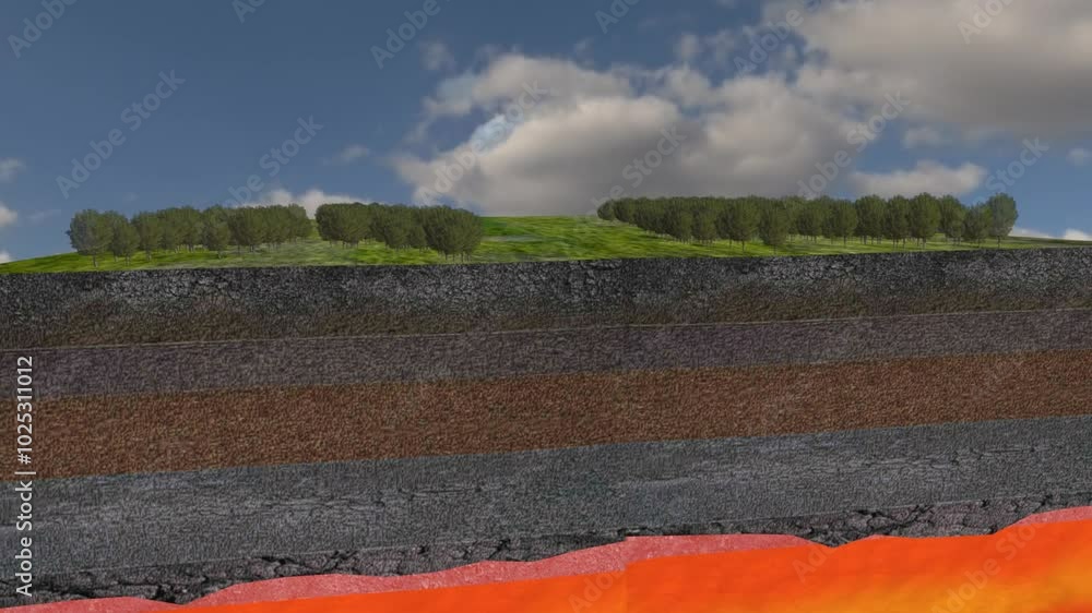 An animation of the Plate Tectonics process of Convergent Boundaries ...