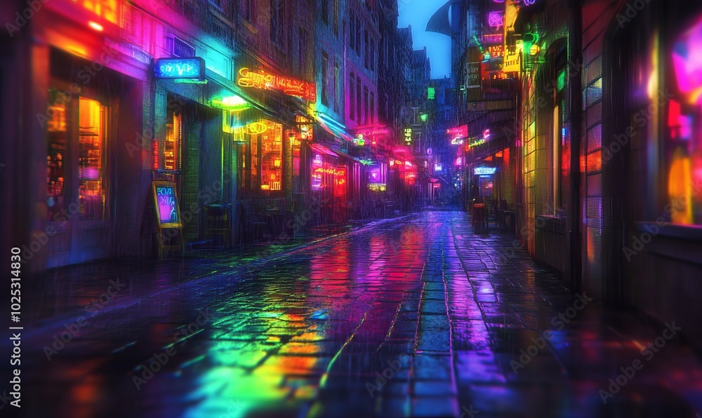 Heatmap of a city's nightlife, with vibrant colors showing the most ...