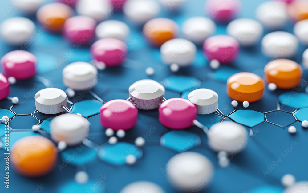 Photo And Art Print Visual Representation Of Enzyme Substrate Interaction At The Molecular Level