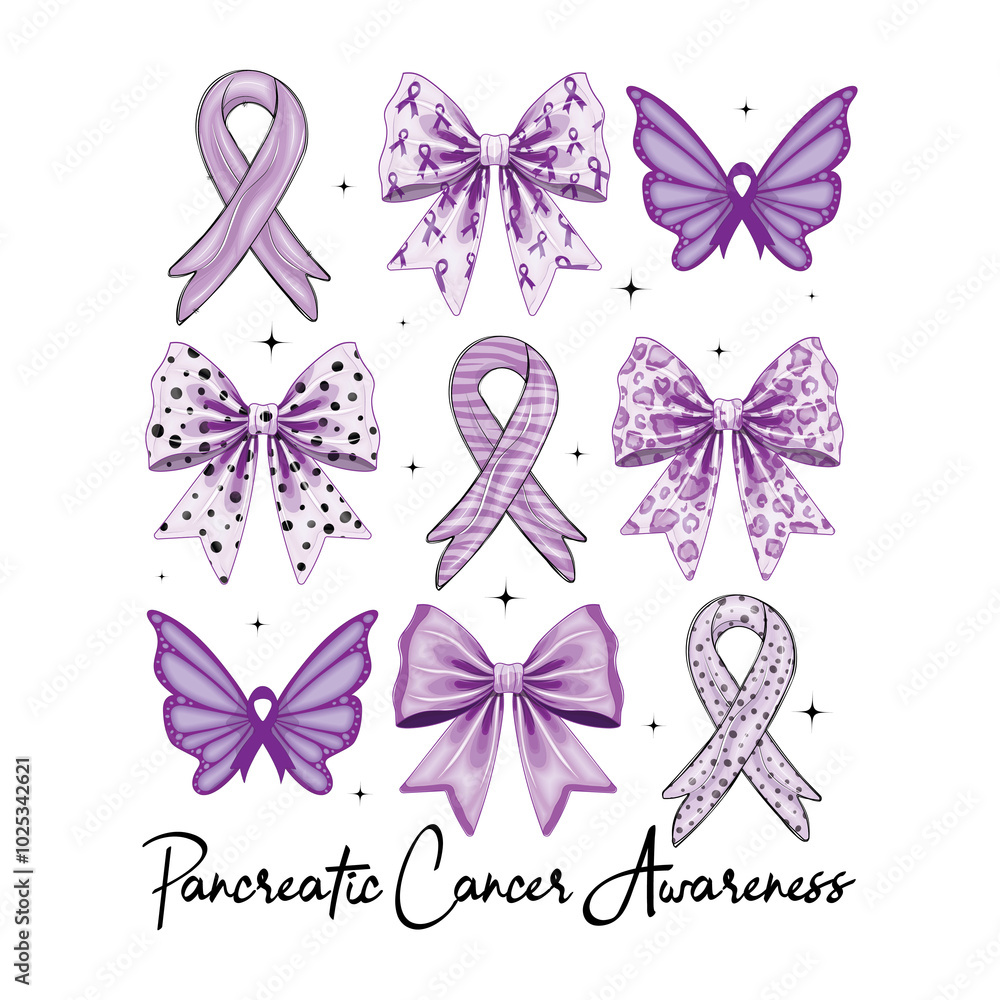 Pancreatic Cancer Coquette bow svg png,Pancreatic Cancer Svg Bundle ...