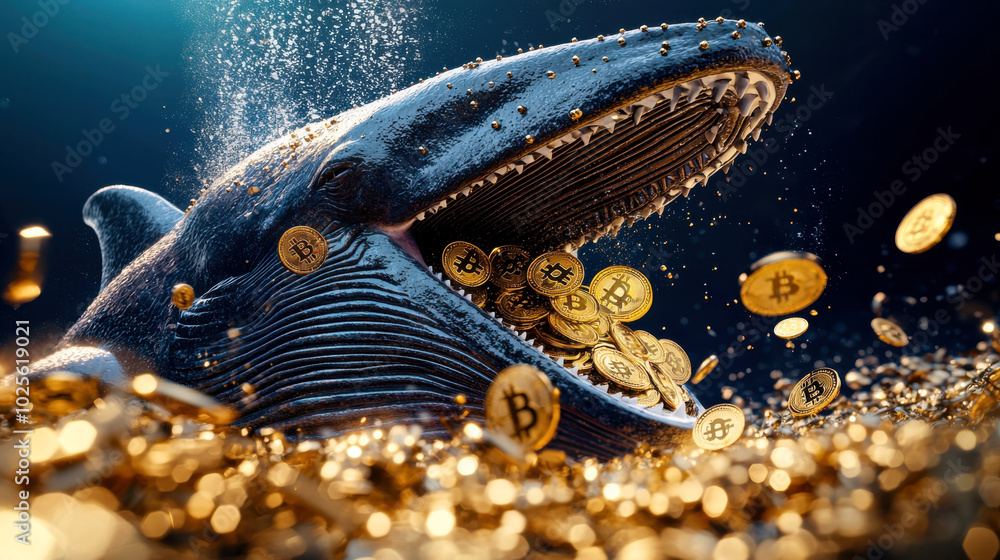 Photo & Art Print giant whale emerges from ocean, its mouth open wide ...