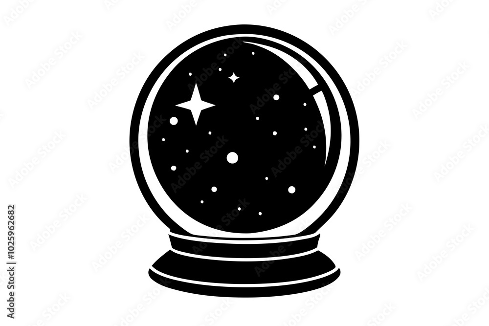 Witchy Magic Crystal Ball, Fortune Teller, magic crystal balls and ...