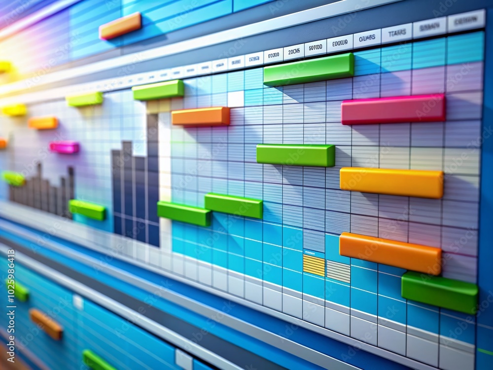 Project Management Chart for Effective Organization Strategy and Team ...