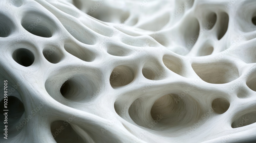 Biomorphic patterns mimicking the shapes and forms found in living ...