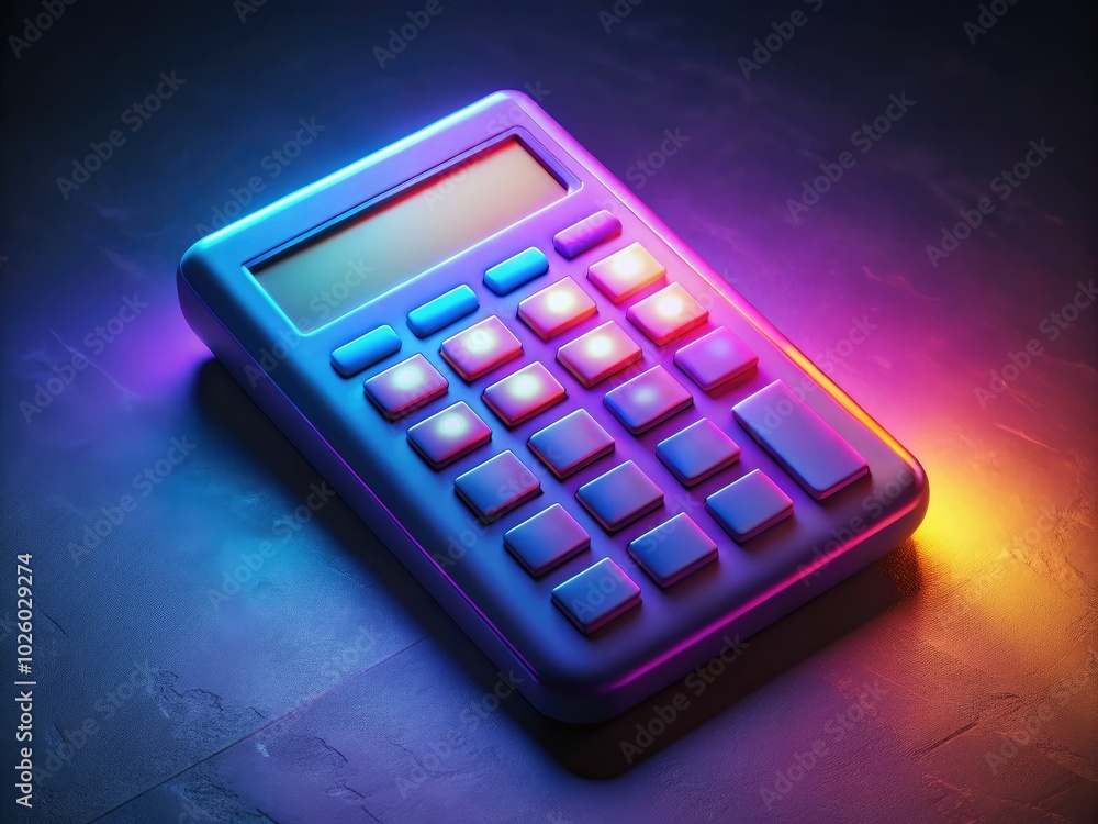 Discover innovative flat lay design concepts with our calculator mockup ...