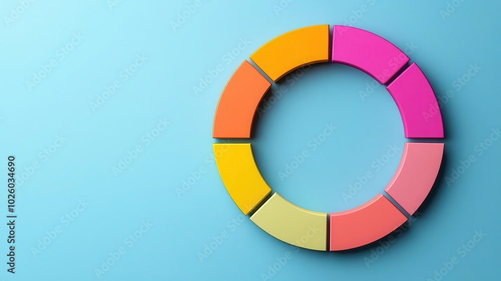 Circular design thinking diagram with interconnected stages Empathize ...