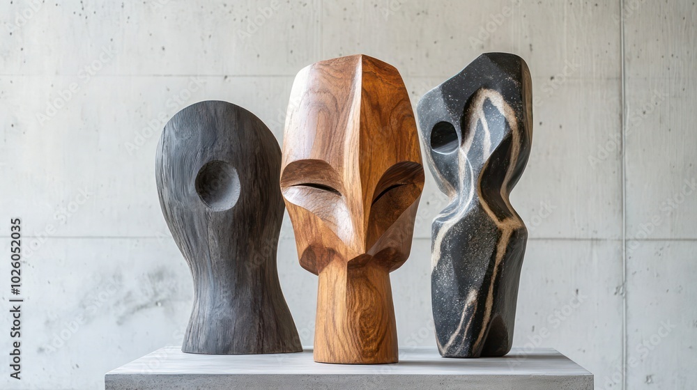 Artists using traditional sculpture techniques to create modern pieces ...