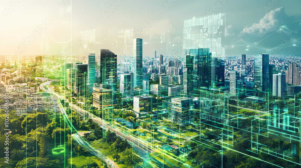 Generative AI, Innovative Smart City Construction Featuring Green ...