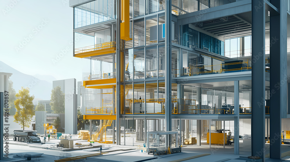 Generative AI, BIM Visualization of Building Lifecycle from Design to ...