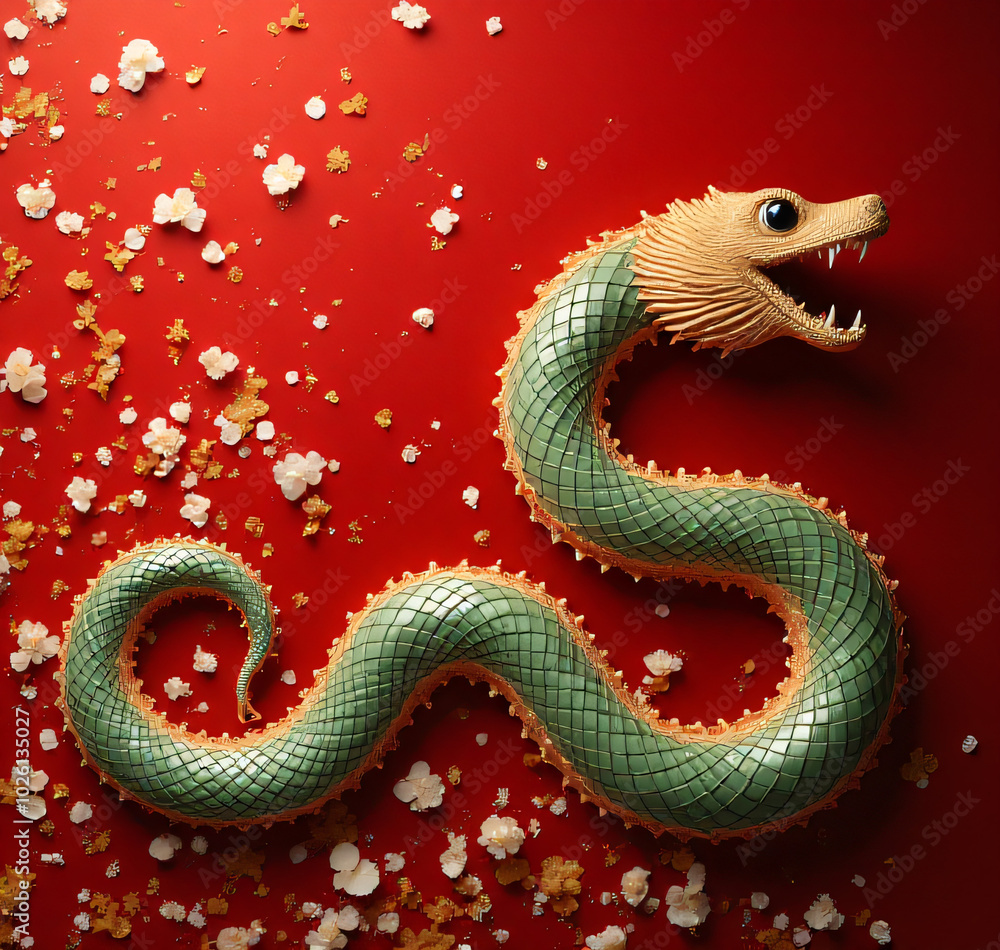 In the Chinese calendar, a new cycle begins as the Year of the Snake ...