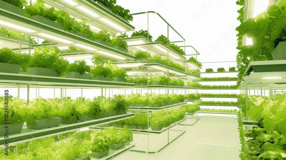 AI-integrated vertical farms using data to maximize output and ensure ...