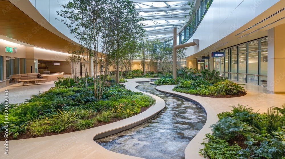 Sustainable hospital design with biophilic elements - Featuring hospitals that incorporate ...