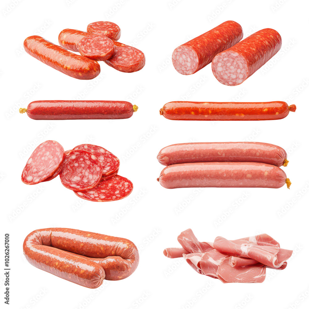 sausages featuring various types, from classic smoked to gourmet ...