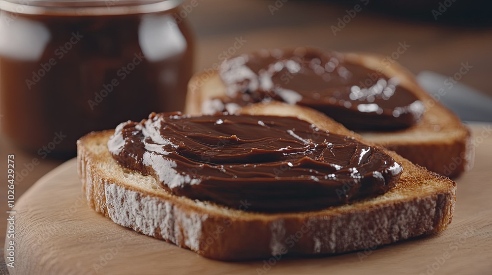 A close-up of the famous Australian Vegemite spread on toast, with a ...