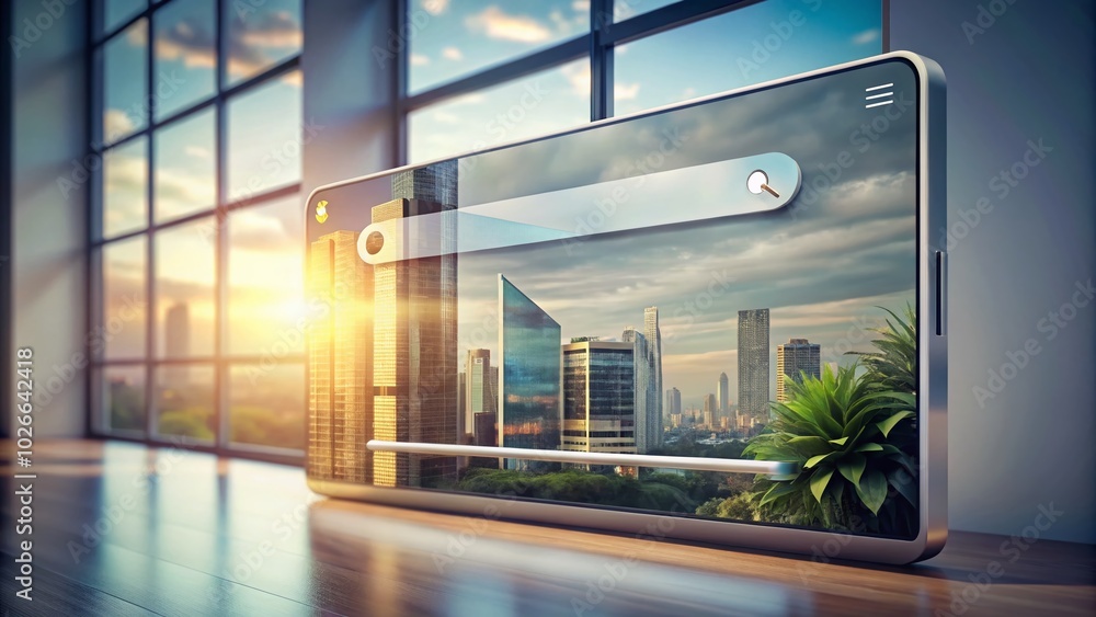 Explore this Neumorphic-inspired search bar design with a 3D UI button ...