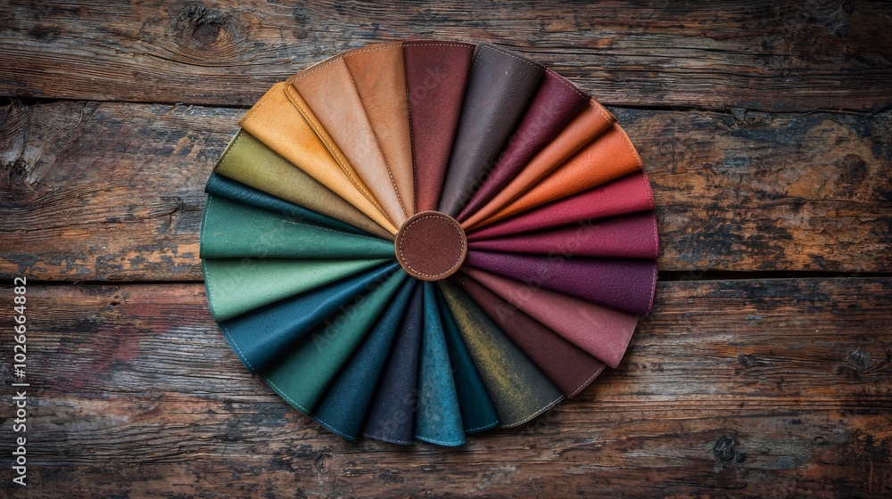 Paint sample catalogue guide, color palette, swatches of different ...