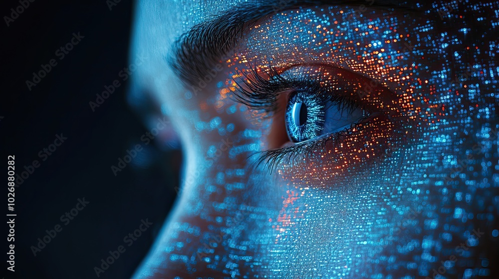 The intricate background of digital ethics reflects the complexities ...