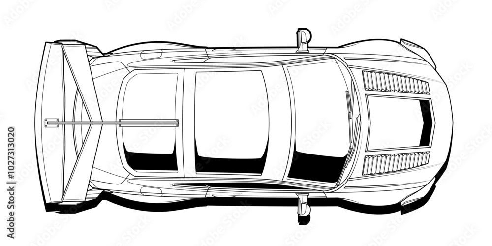 Adult coloring page for book and drawing. Vector illustration. High ...