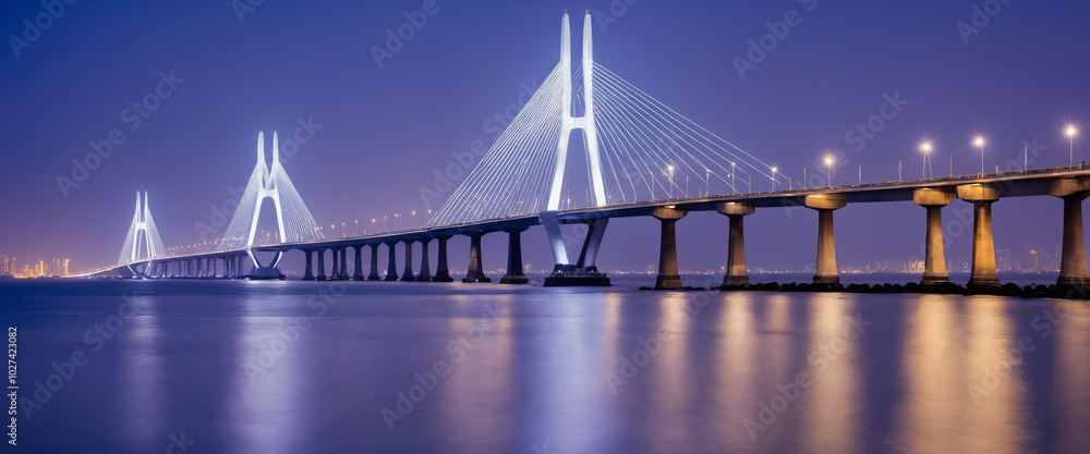Bandra-Worli Sea Link in Mumbai: A panoramic view of the modern Bandra ...