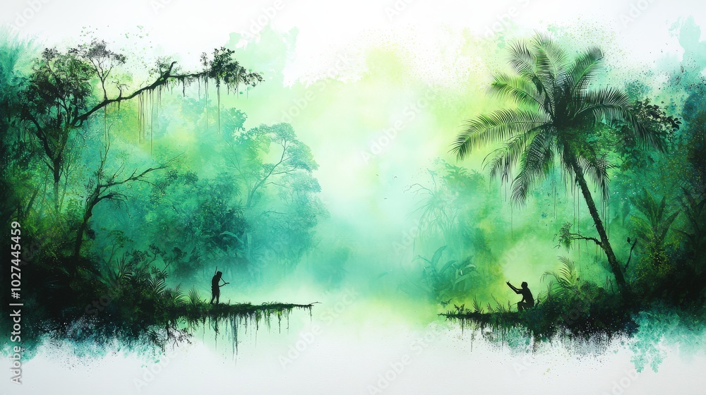 Indigenous tribes in the basin, their way of life intertwined with the ...