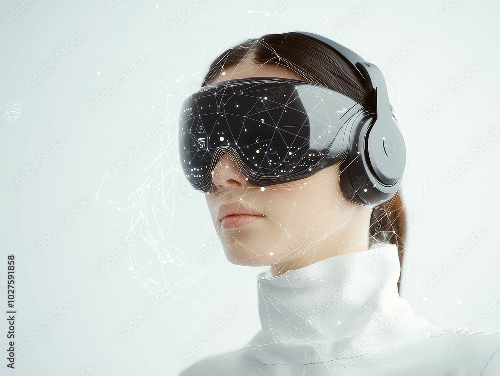 Person creating a customized avatar, designing their appearance in a ...