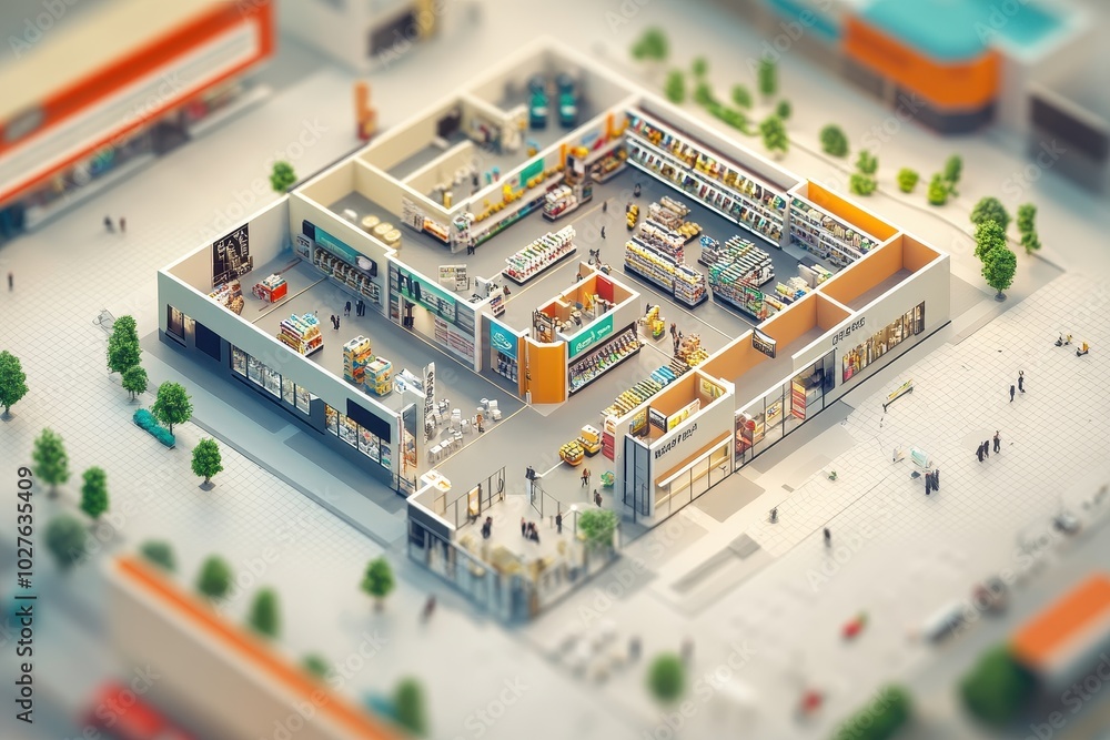 Store Map with Deals Highlighted: A store map showing the layout of ...