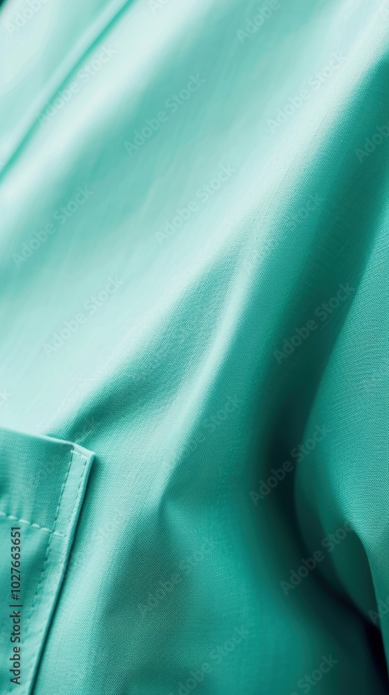 Healthcare fabric. Closeup of medical uniform textures. Healthcare ...
