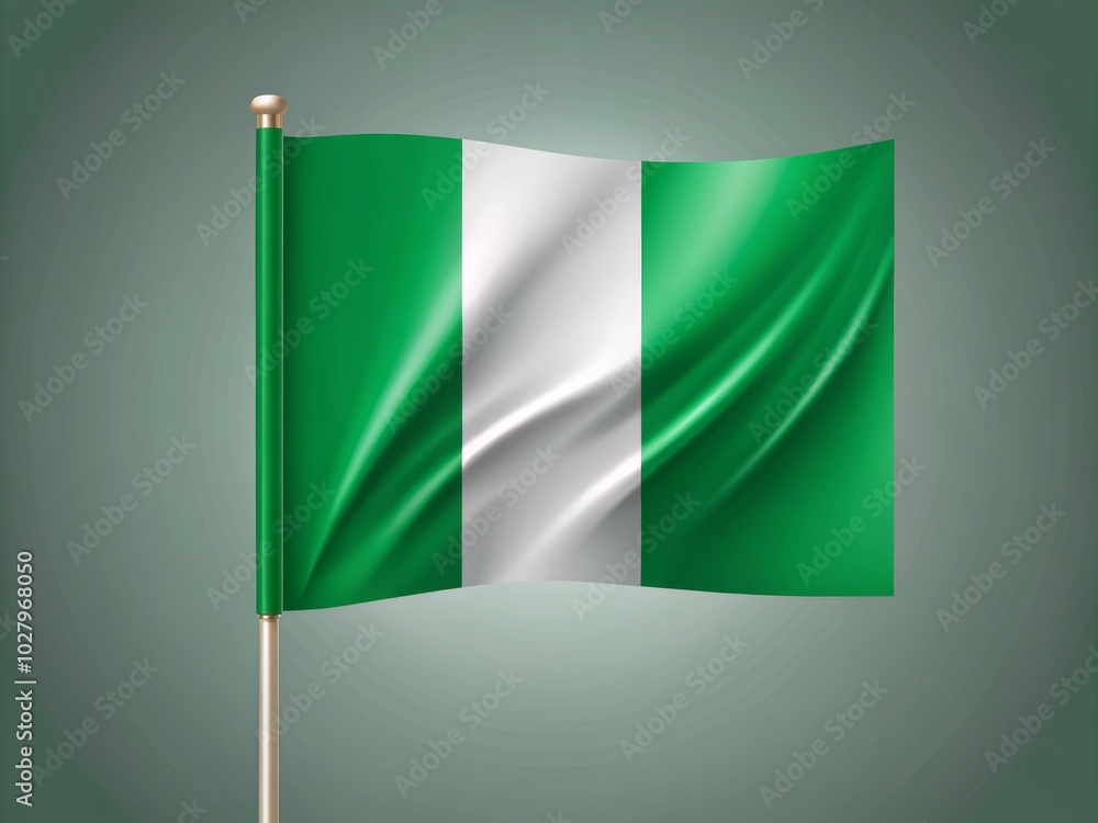 Nigeria Flag Vector Illustration - High-Quality Design for Graphic Use ...