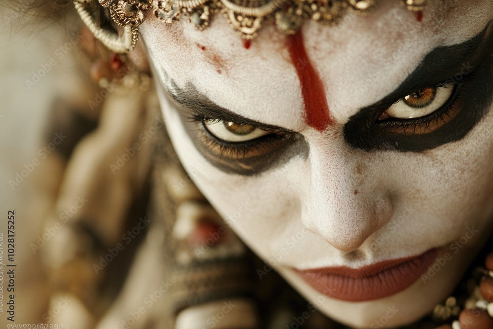 Kali’s power: depiction of goddess Kali, embodying fierce energy ...