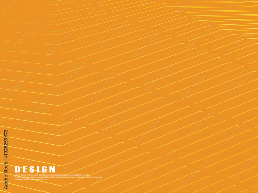 Premium orange background design with diagonal gradient gold lines ...