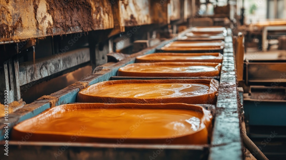 The global tanning industry, with leather production hubs in different ...