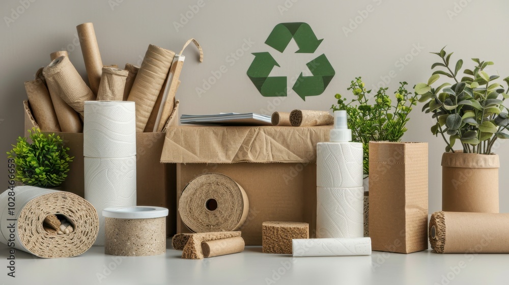 Recycled Paper Products: Made from 100% recycled content, these items ...