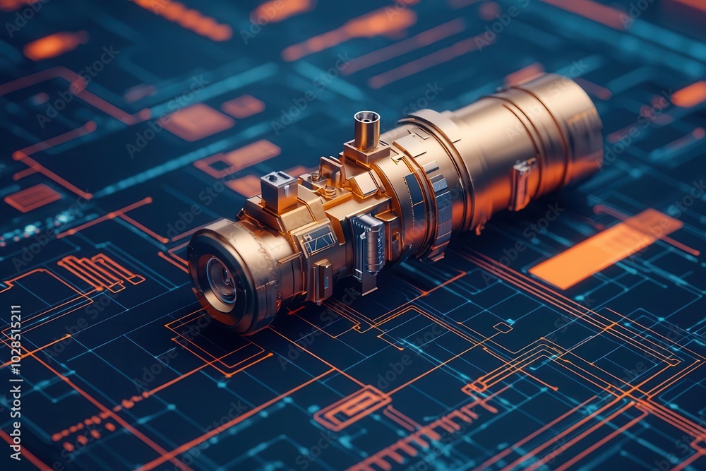 Digital prototyping interface with exploded view of a product, showing ...