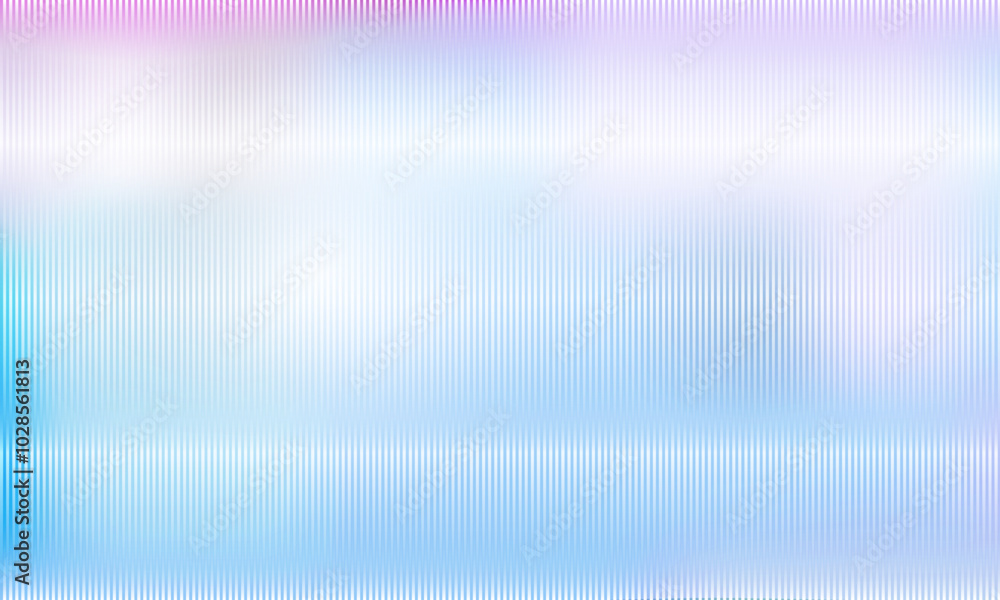 Transparent abstract gradient background with trendy ribbed glass ...