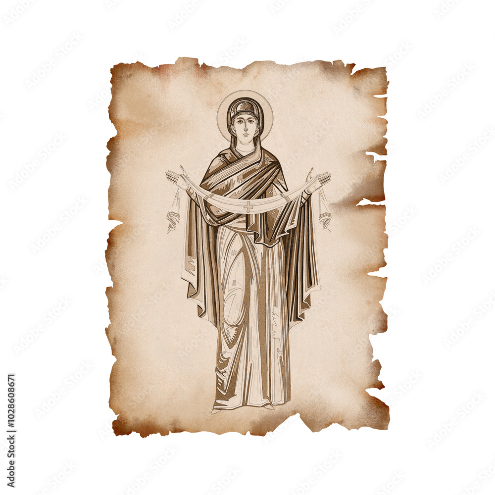 The Protection of Our Most Holy Lady Theotokos and Ever- Virgin Mary ...