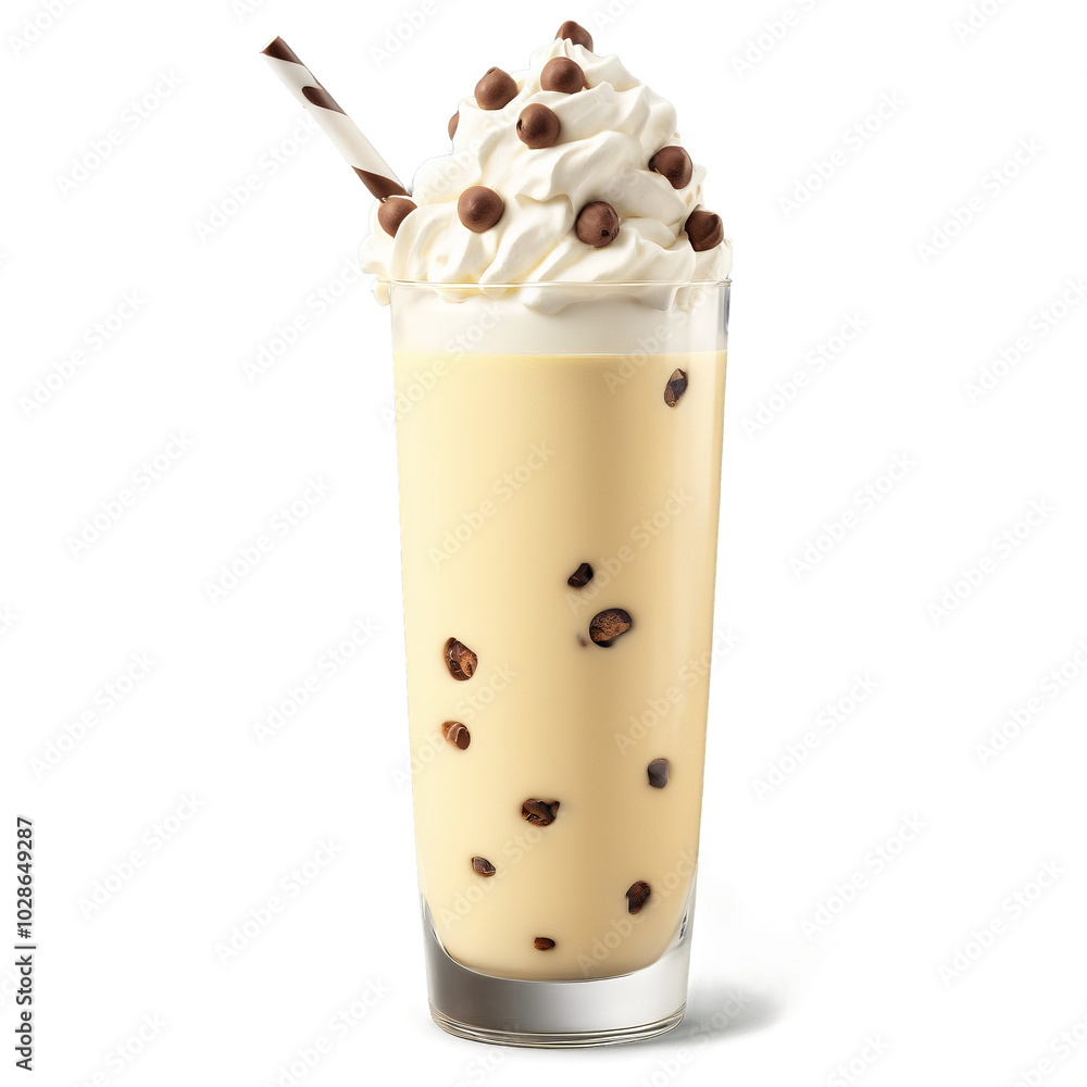 Cannoli Milkshake ricotta cheese chocolate chips Italian pastry ...