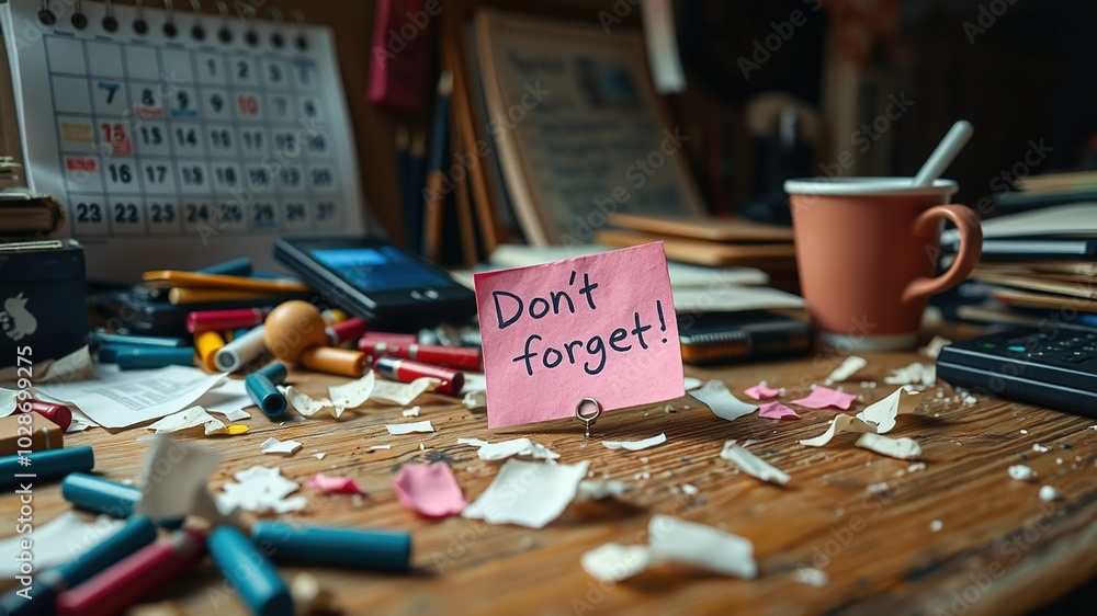 Portrait of Sticky Notes and Torn Paper Sheets in High Resolution ...