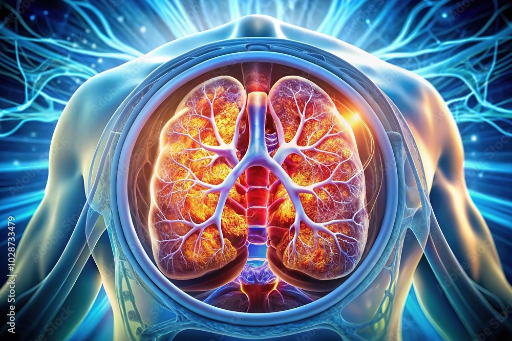 Detailed CT Scan of Lung in Coronal View - Medical Imaging, Healthcare ...