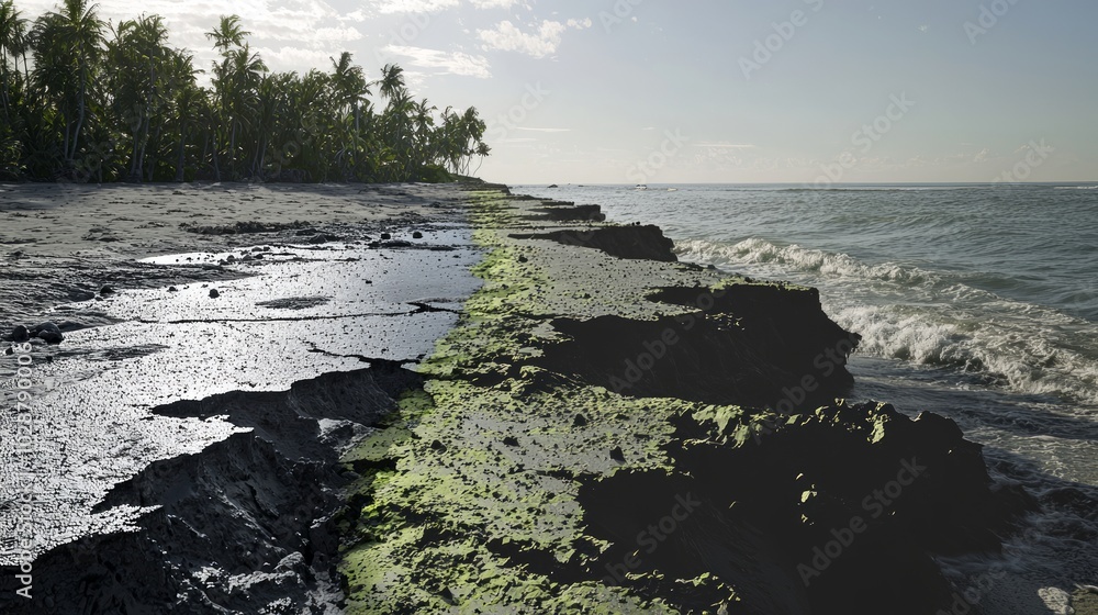 Dramatic Before-and-After Coastal Erosion: Impact of Rising Sea Levels ...