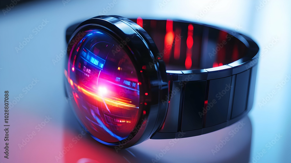 Futuristic 3D Holographic Smartwatch with Virtual Shopping Assistant ...