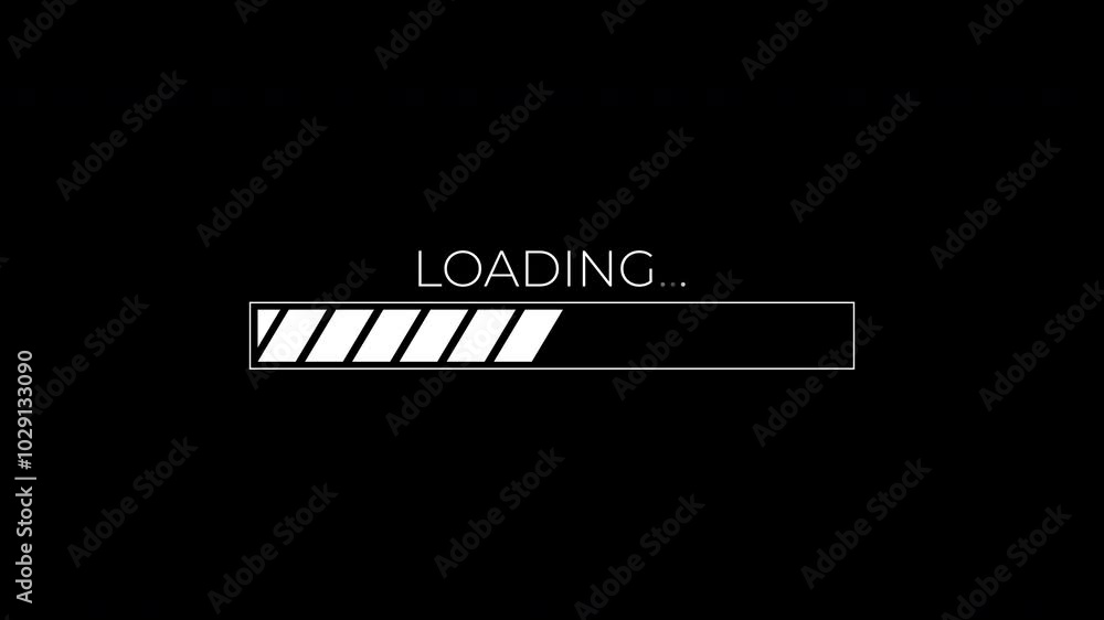 Loading progress bar. Simple loading bar animation. Progress bar ... Loading progress bar. Simple loading bar animation. Progress bar ...