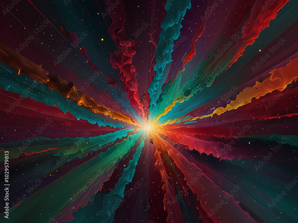 Floating against a stark white backdrop, a mesmerizing depiction of a 6 ...