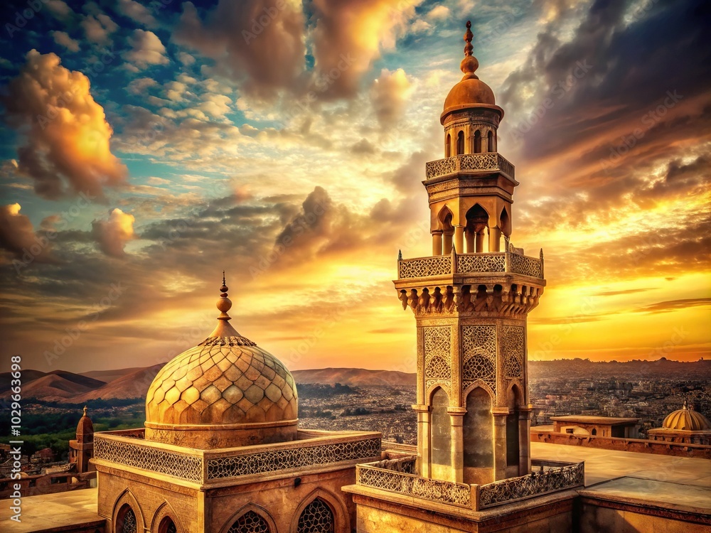 Vintage Minaret Architecture: Timeless Beauty of Islamic Heritage ...