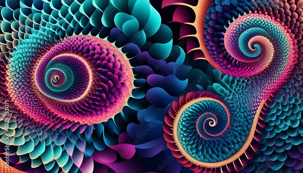 Abstract exploration of scientific structures blending geometry ...