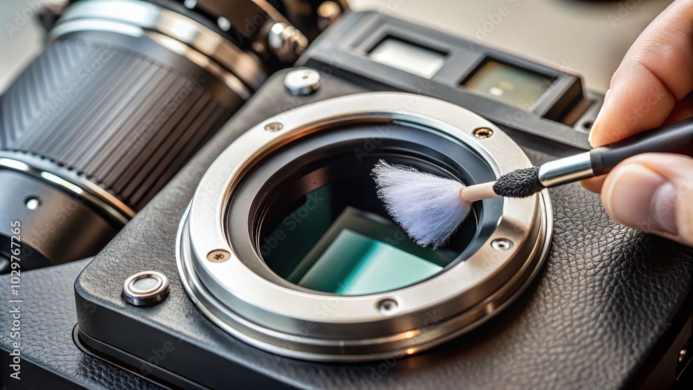 Cleaning a Modern Mirrorless Full-Frame Camera Sensor with Sensor Swab ...