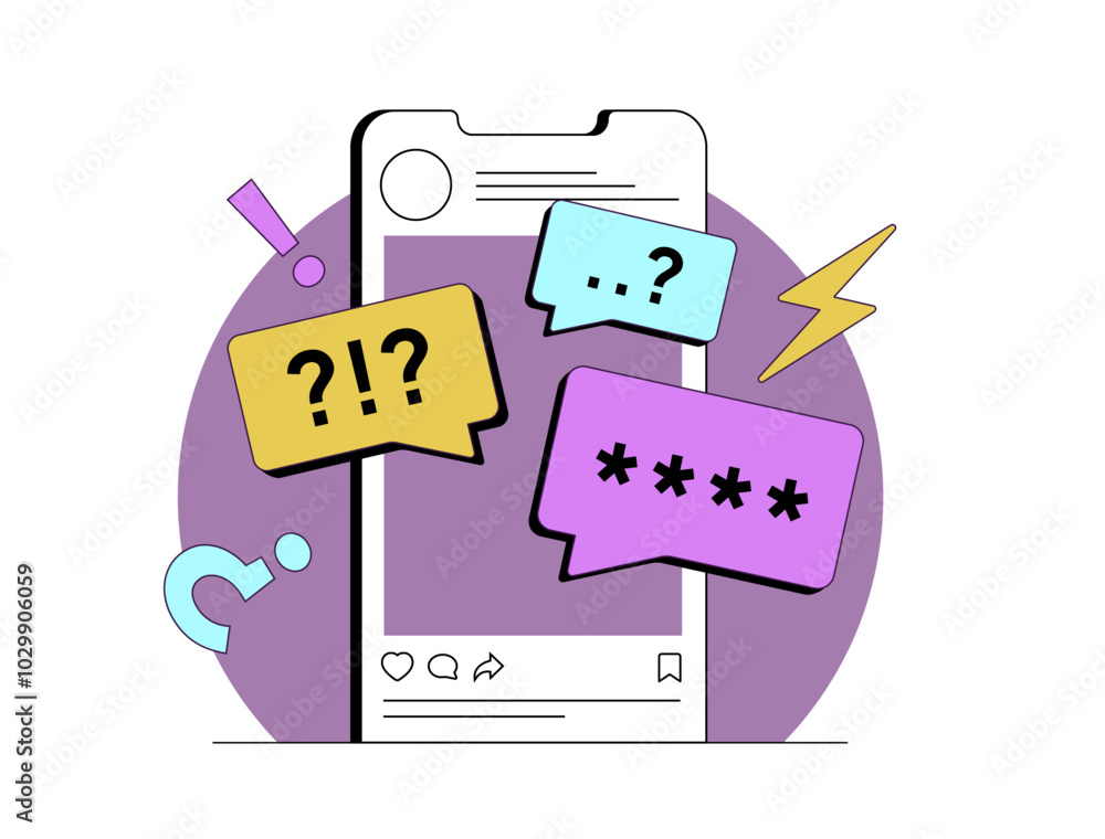 Toxicity of social media affects mental health. Negative comments and ...